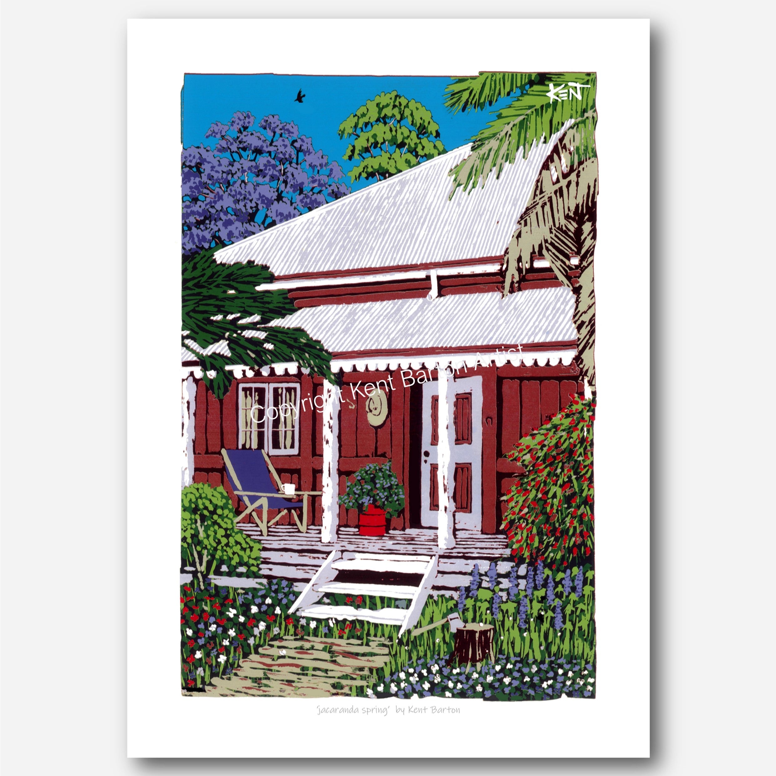 Jacaranda Spring – Kent Barton Artist