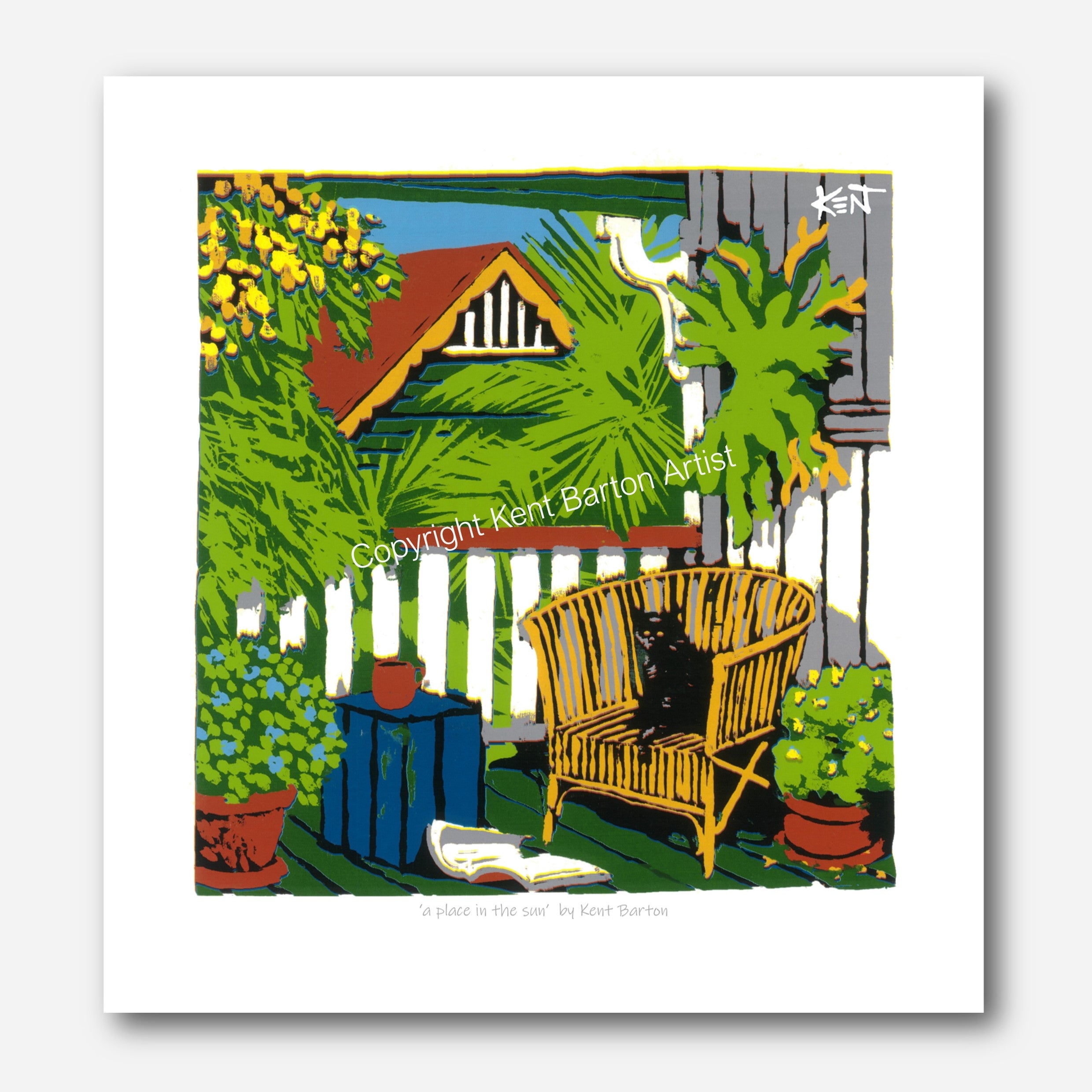 A place in the sun – Kent Barton Artist
