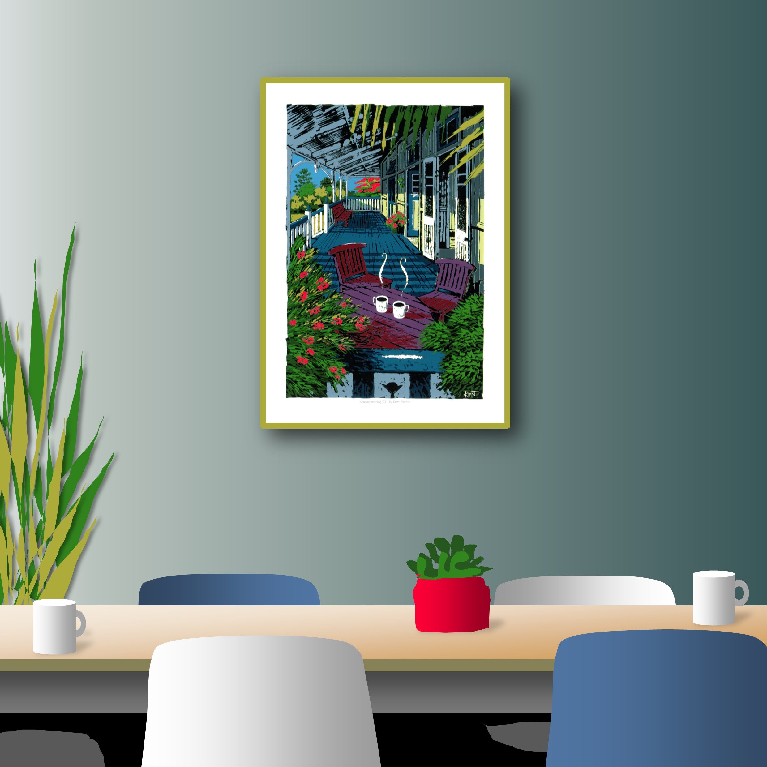 Sunday Morning II – Kent Barton Artist